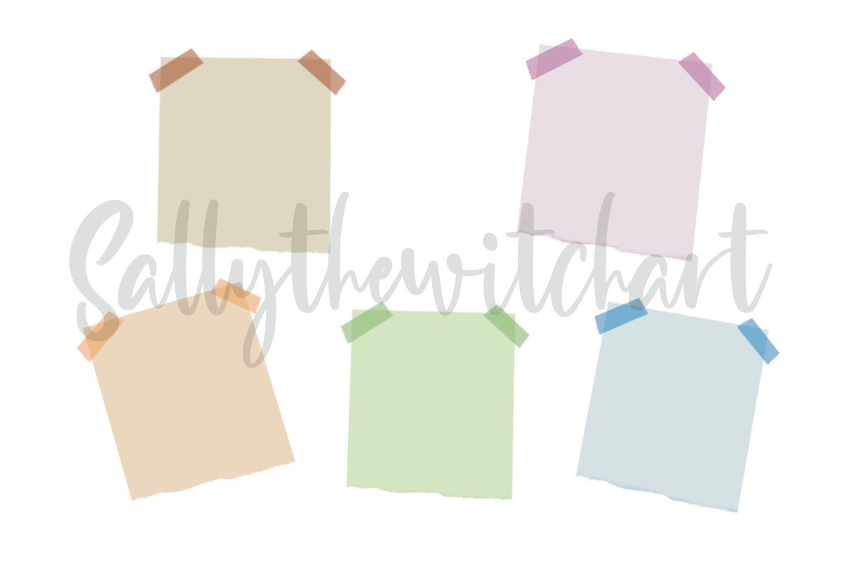 Torn Paper Png Sticky Note Rip Paper Png Torn Paper Clipart - Etsy Canada