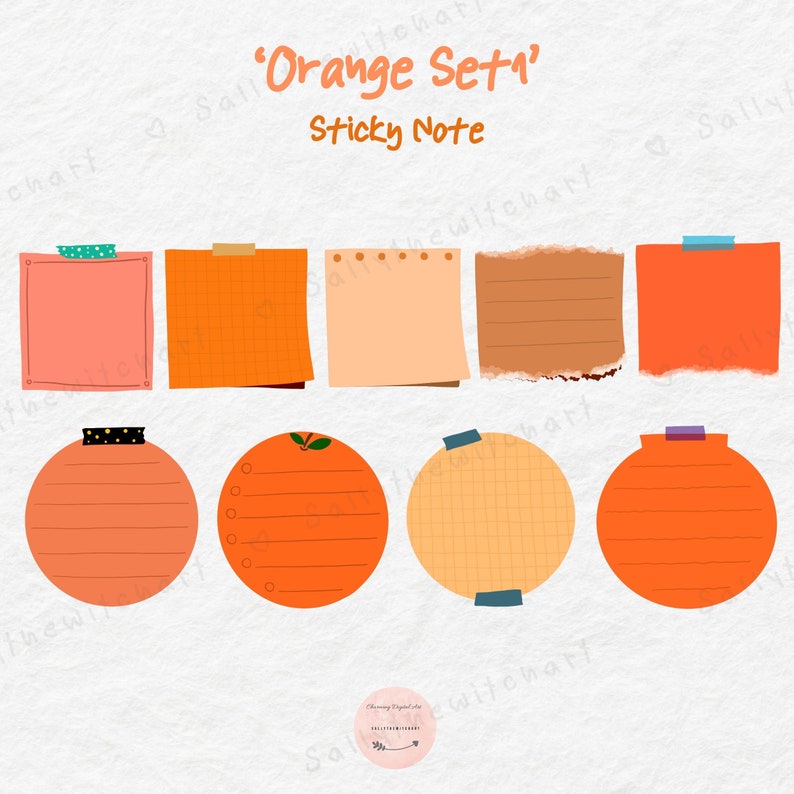 Digital Planner Stickers, Student Digital Sticky Notes for iPad ...