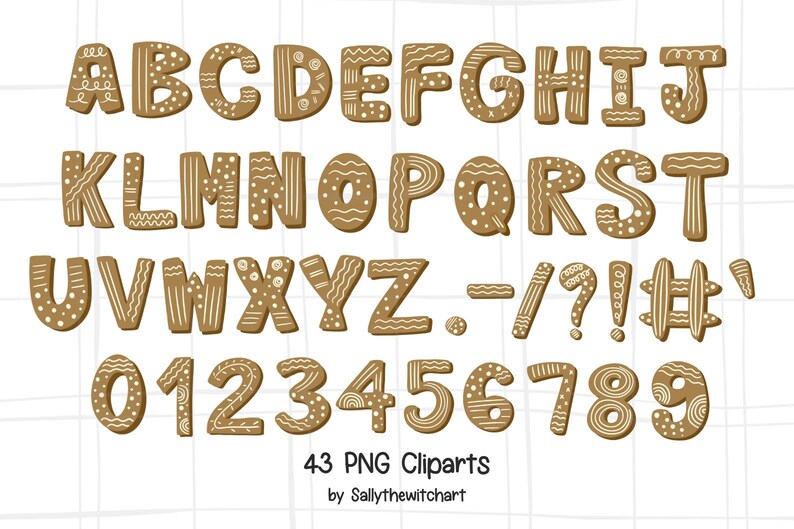 Christmas Alphabet PNG, Alphabet Sublimation, Alphabet Letters Bundle ...