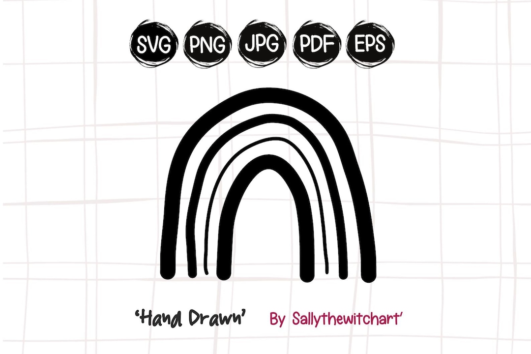 Rainbow Svg, Rainbow for Cricut, Rainbow Digital Download, Rainbow ...