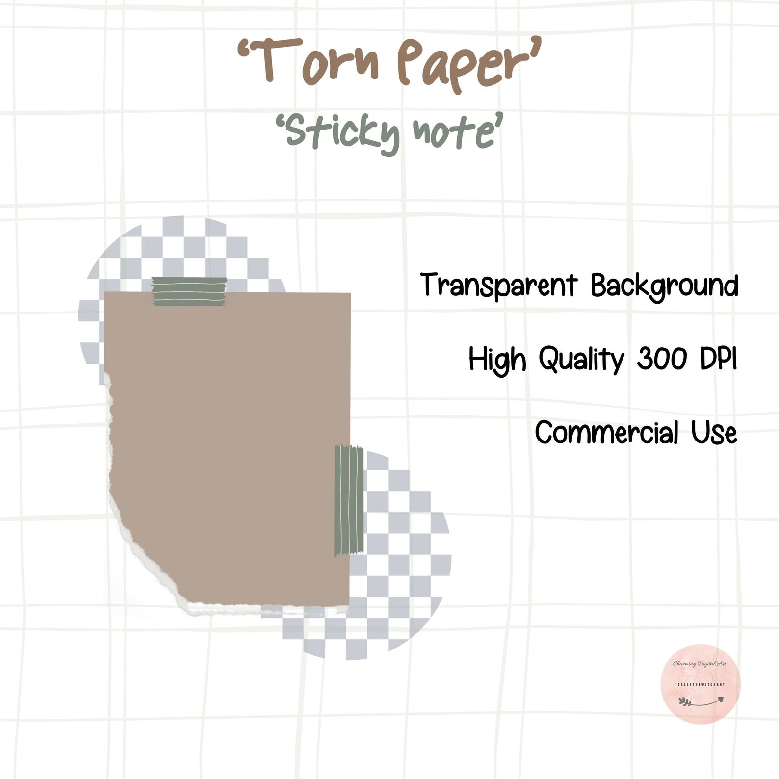 Torn Paper Png Sticky Note, Rip Paper Png, Torn Paper Clipart, Digital ...