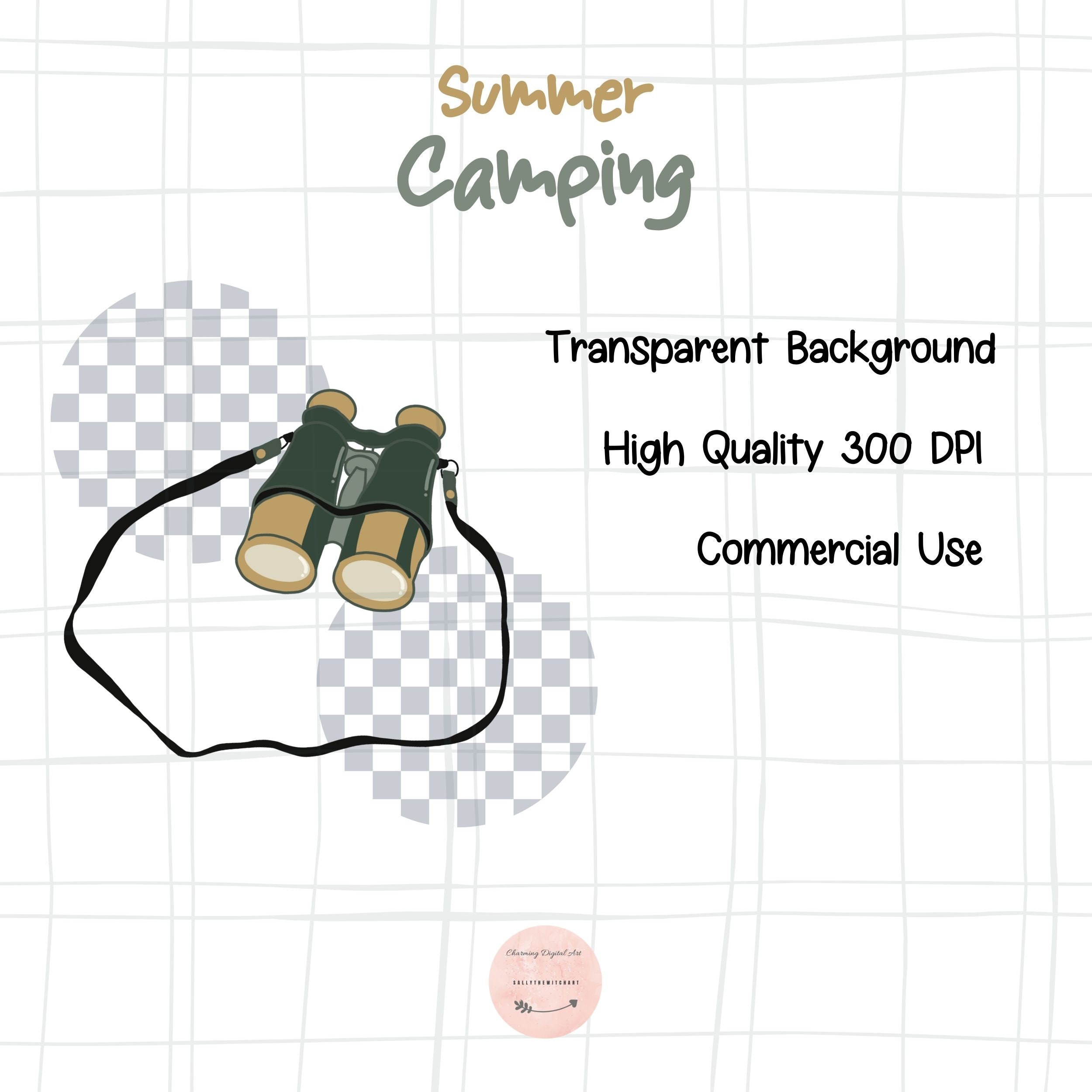 Camping Clipart, Camping Png Bundle, Travel Clipart, Summer Clipart ...
