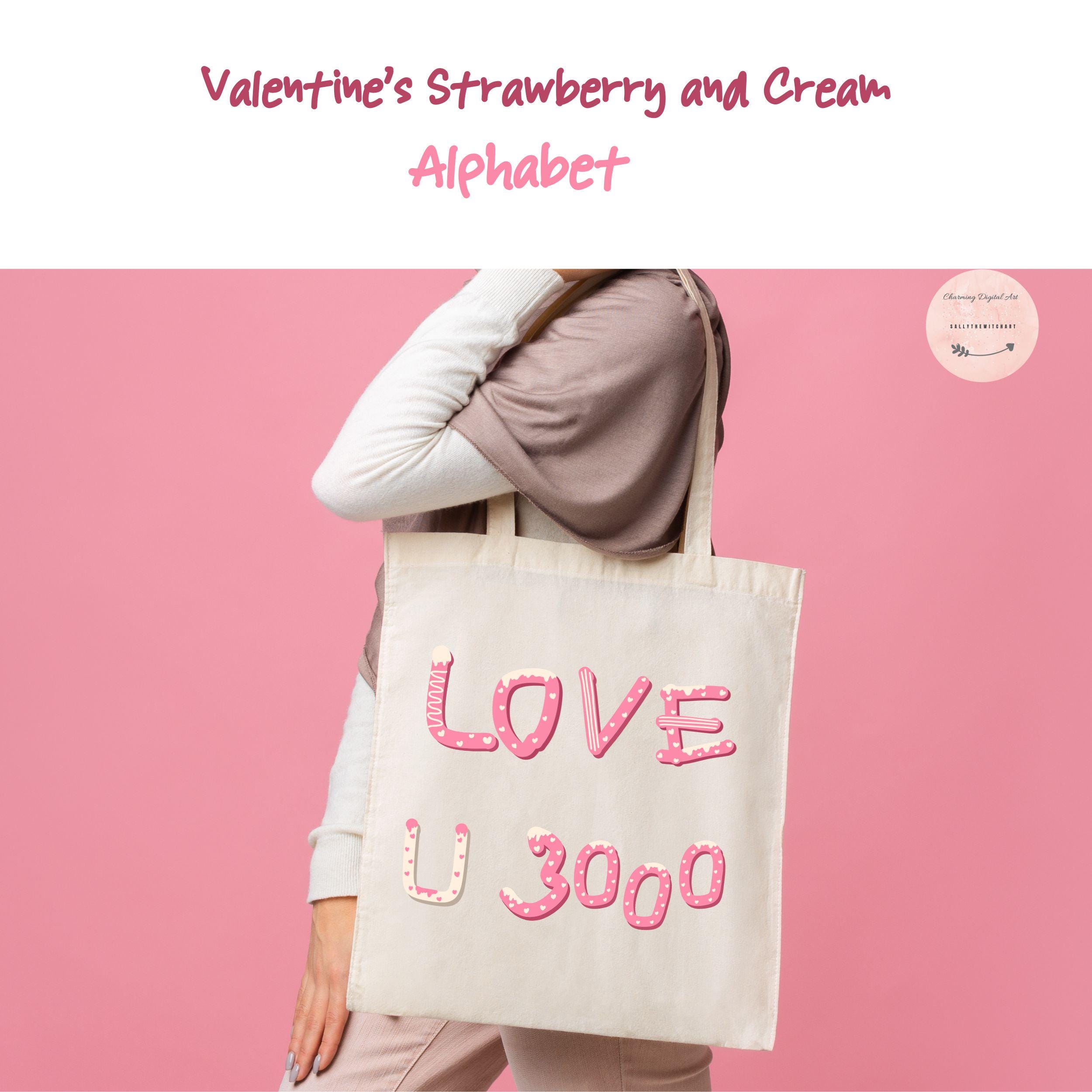 Valentine Alphabet PNG, Alphabet Sublimation, Alphabet Letters Bundle ...