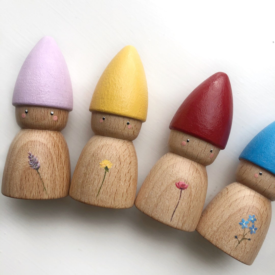 Wildflower Worry Gnome - Etsy UK