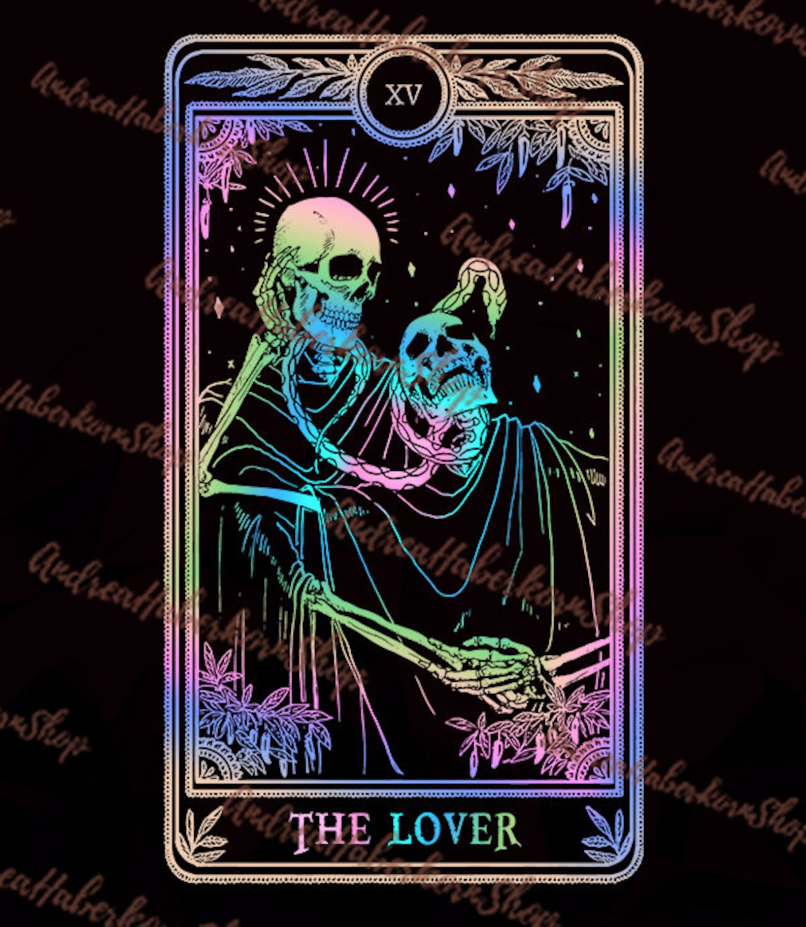 The Lovers Tarot Card Png Skeleton Lovers Shirt Tarot Card Etsy