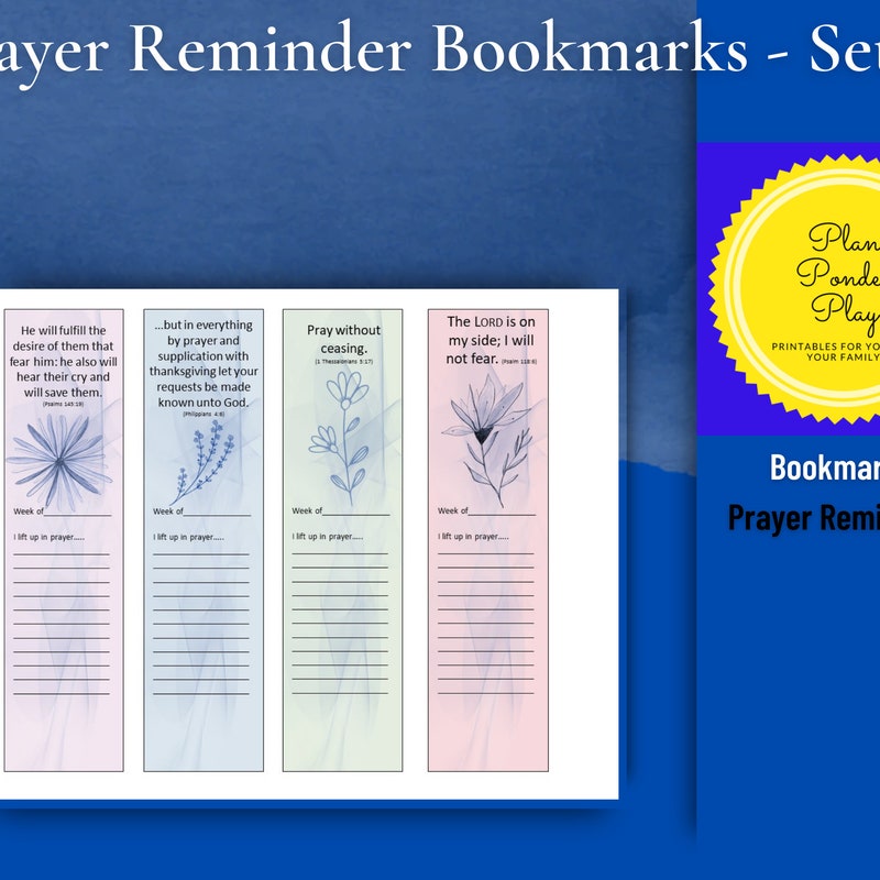 Prayer Reminder - Etsy