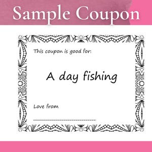 Grandparents Coupon Book, DIY Printable Vouchers (PDF Pattern) - Etsy