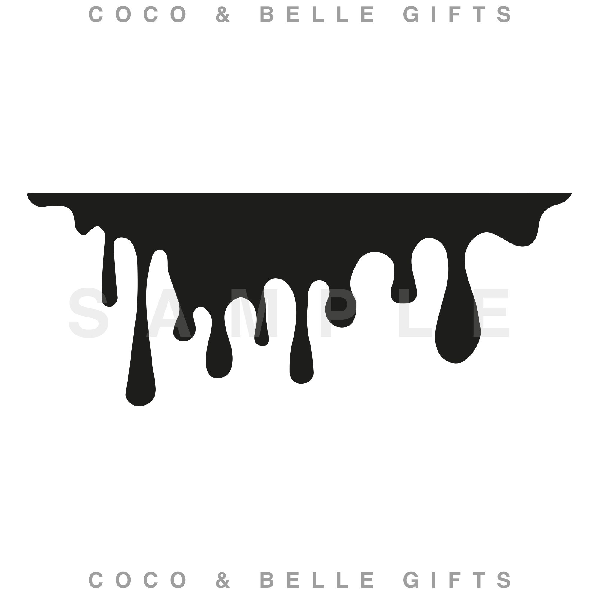 Dripping SVG File, Blood, Snow Drip, Melting, Goo, Liquid Instant ...