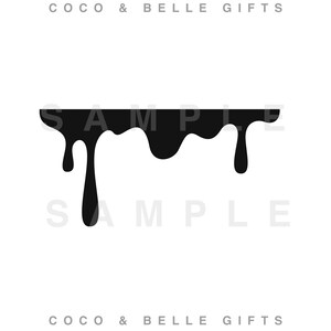 Dripping SVG bundle 2 Halloween blood drip melting Instant | Etsy