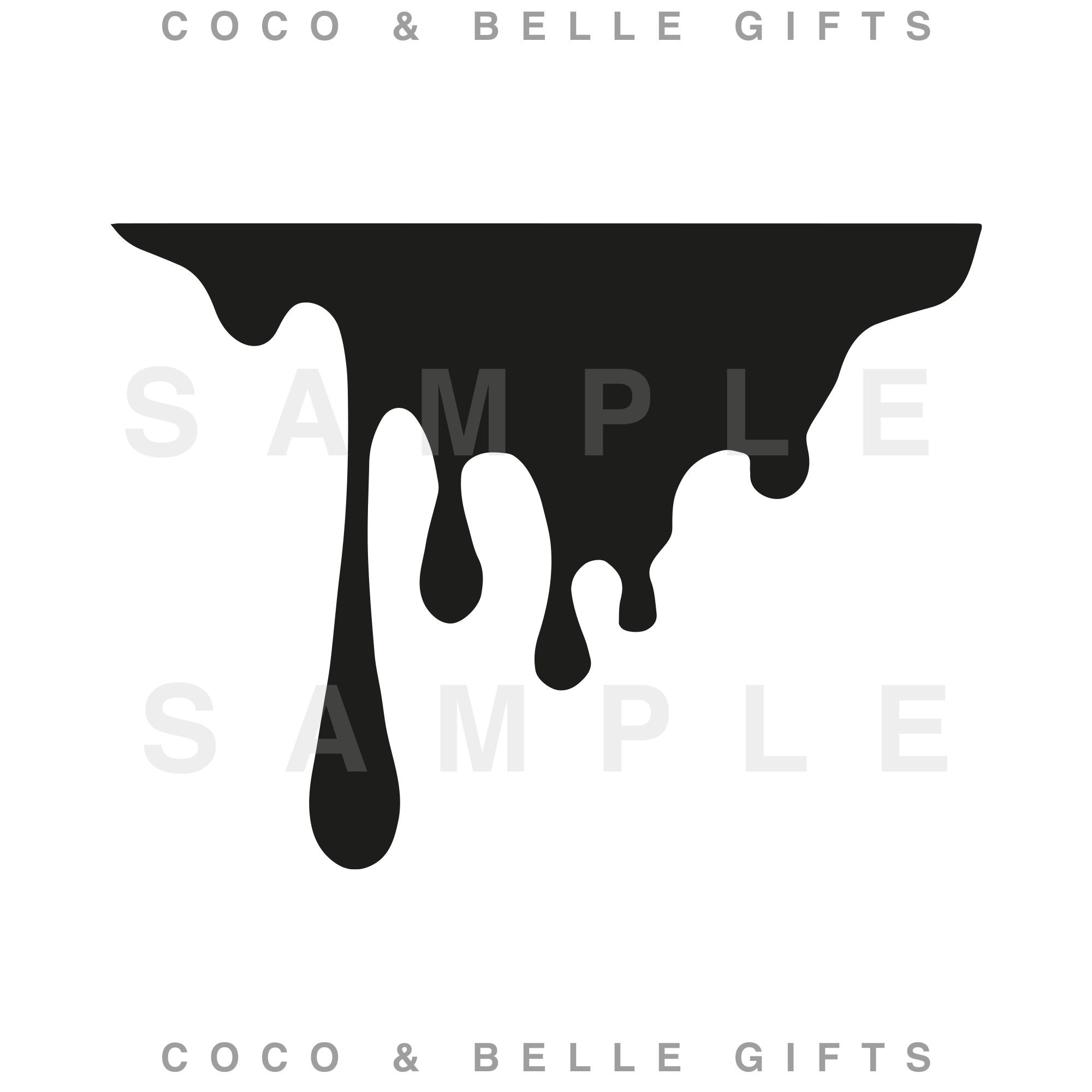 Dripping SVG File, Blood, Snow Drip, Melting, Goo, Liquid Instant ...