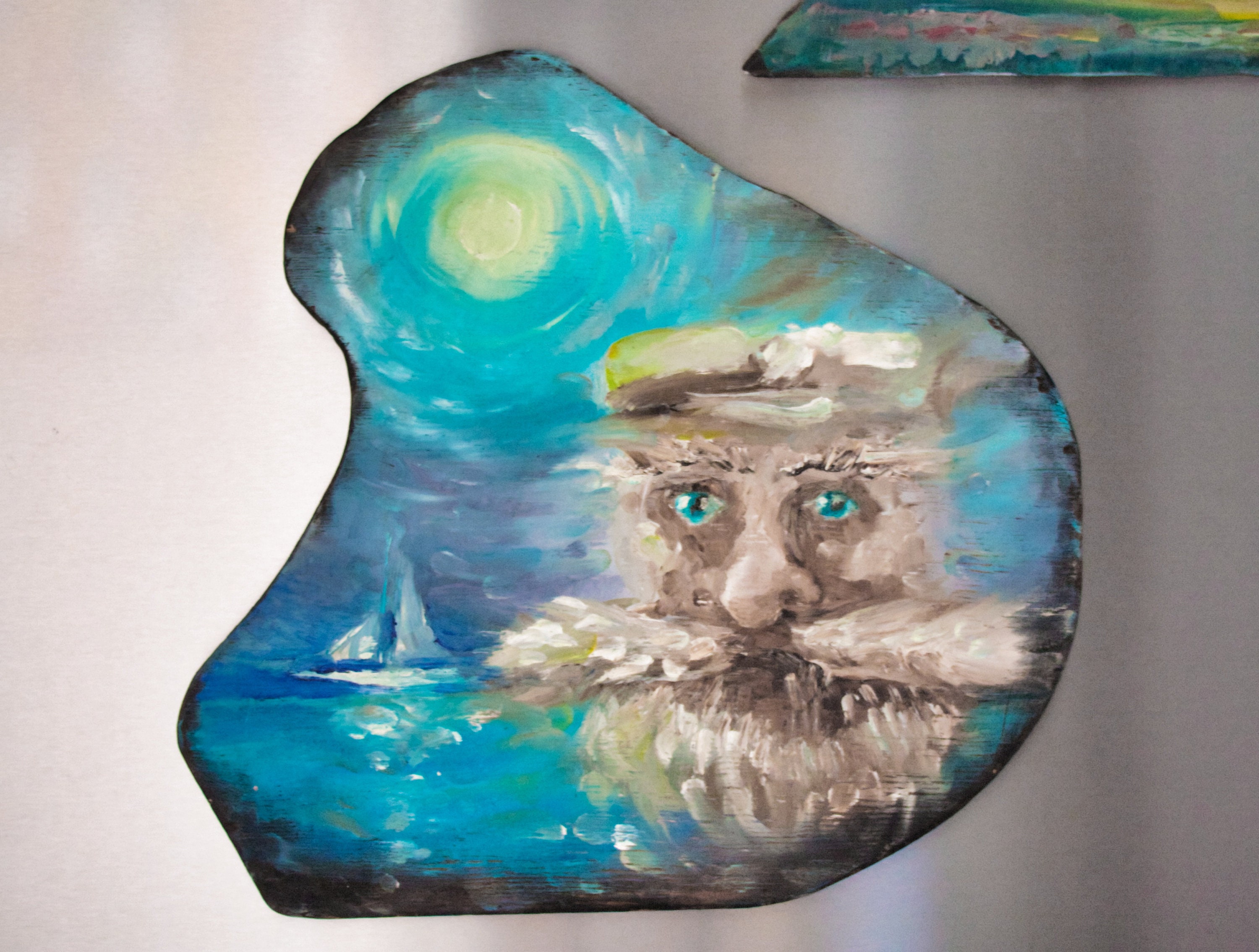 Oil Painting on on Plywood shellbackart - Etsy