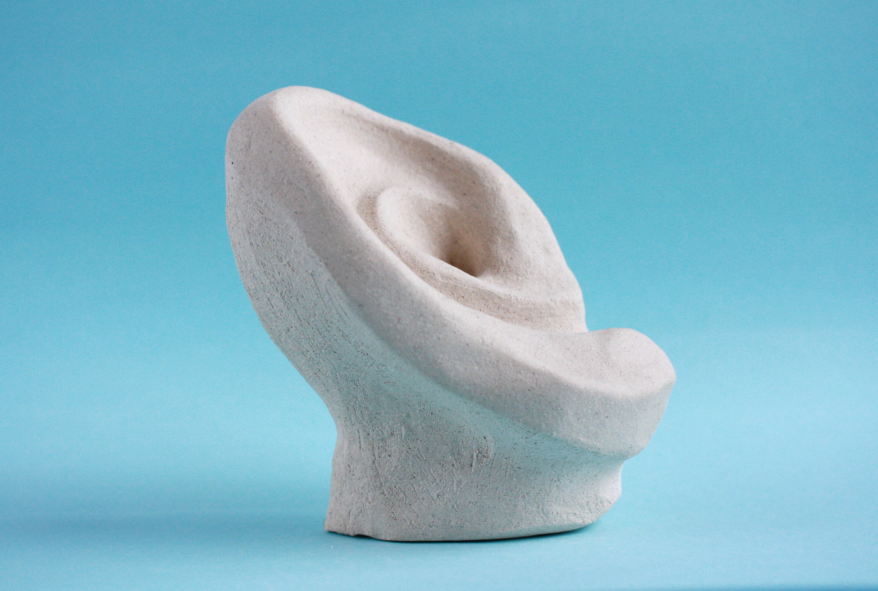 Ceramic Sculpture an Ear,statuette,art Collecting,clay Figures ...