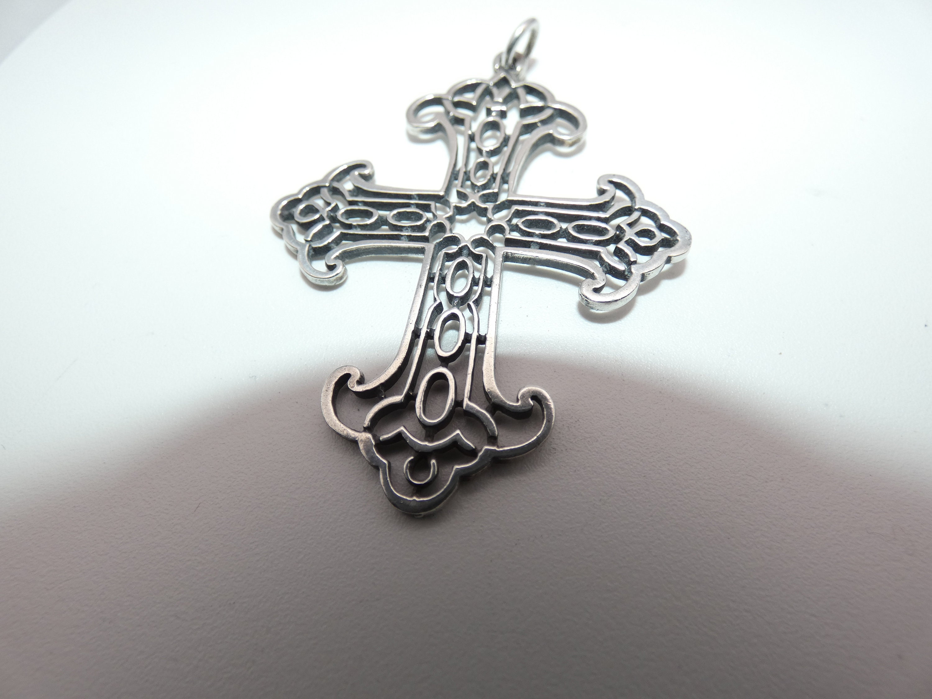 Rare Retired James Avery Sterling Silver Hayden Cross Pendant 2.25 - Etsy