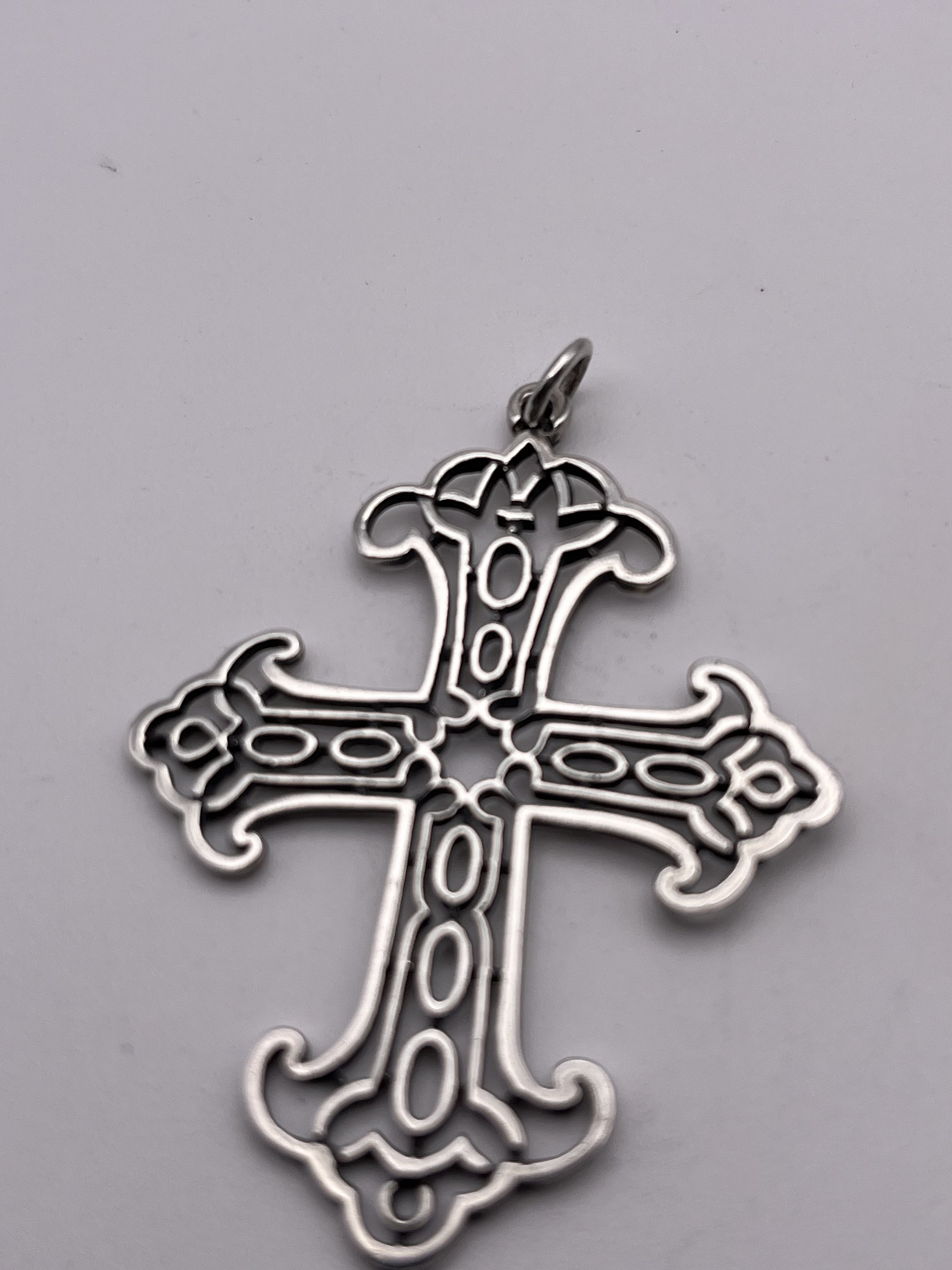 Rare Retired James Avery Sterling Silver Hayden Cross Pendant 2.25 - Etsy