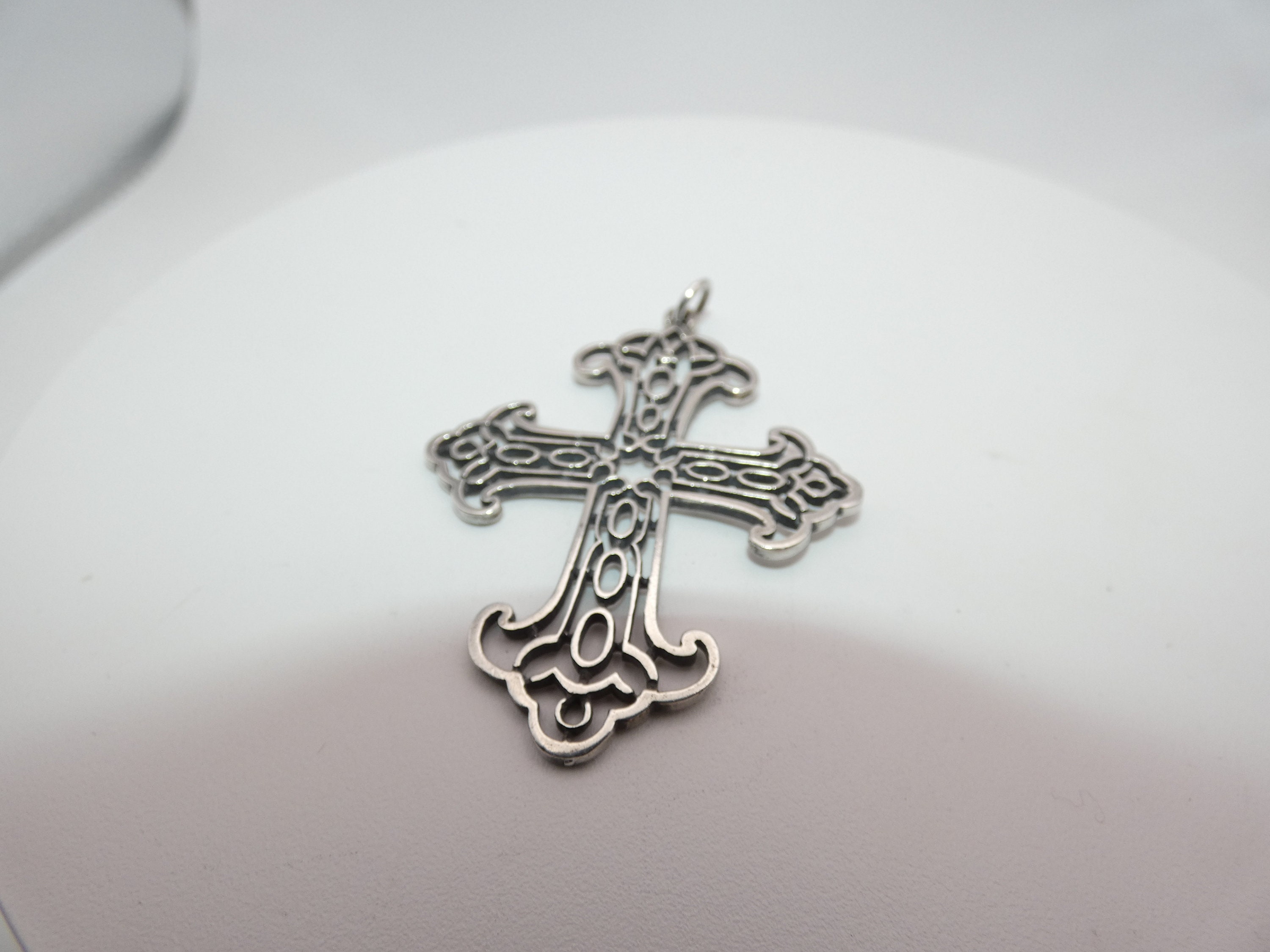 Rare Retired James Avery Sterling Silver Hayden Cross Pendant 2.25 - Etsy