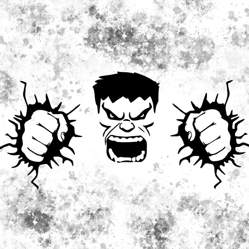 Hulk Svg - Etsy