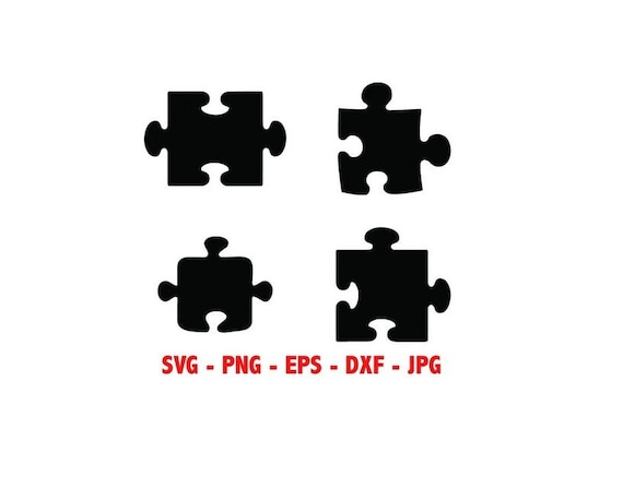 Puzzle Pieces SVG Puzzle Piece SVG Puzzle SVG Puzzle Pieces | Etsy