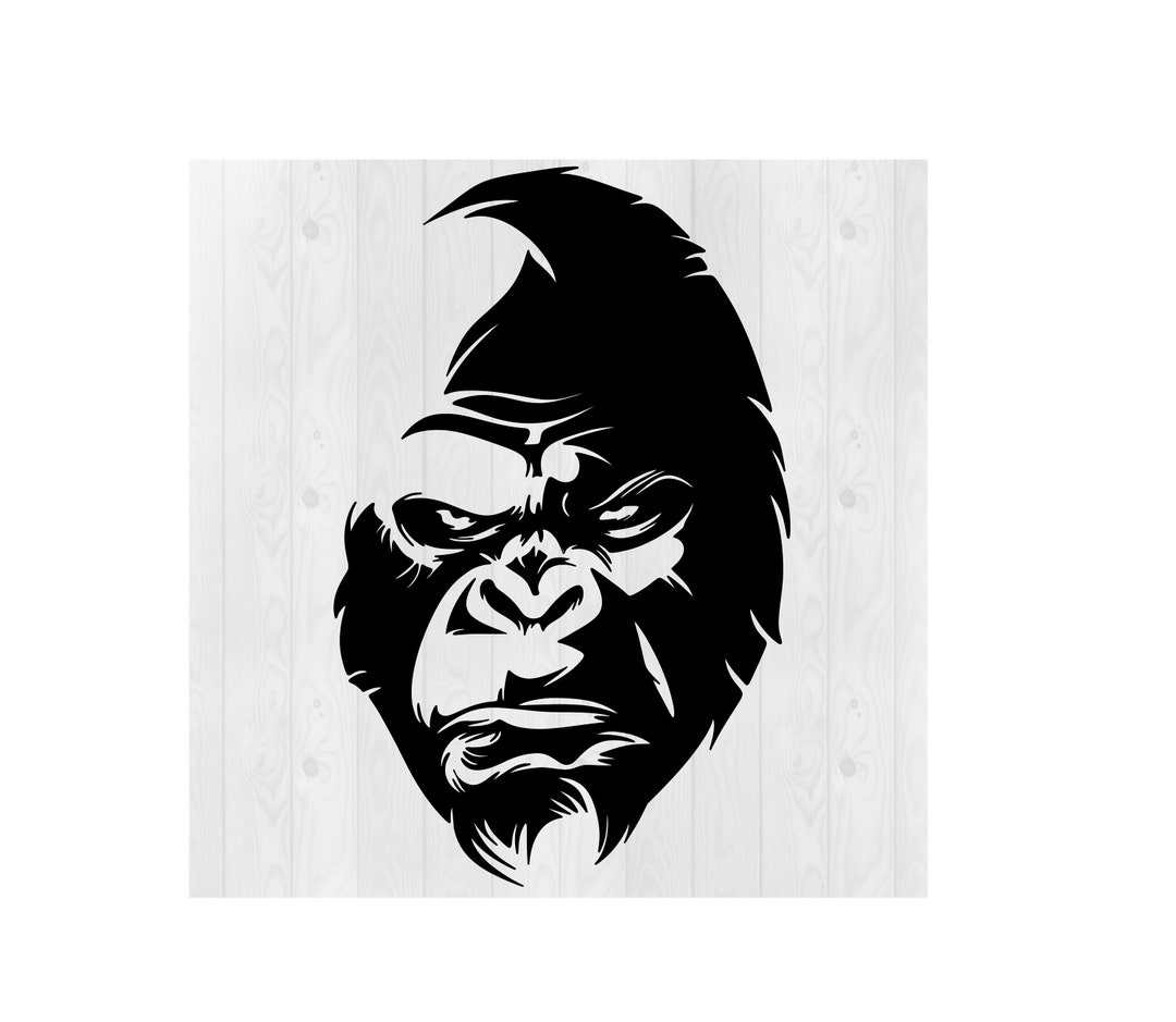 King Kong SVG, King Kong Poster, King Kong Png, Gorilla SVG, Gorilla ...