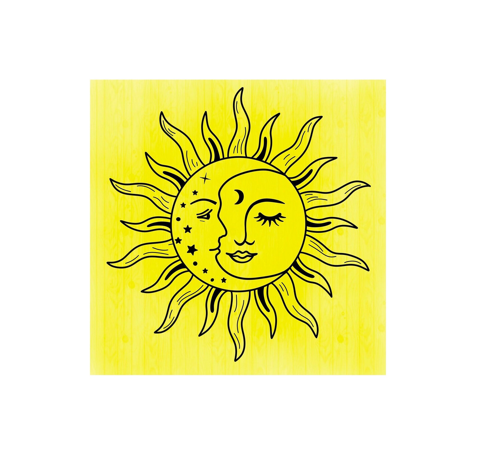 Sun Svg Moon Svg Sun and Moon Svg Sun Png Moon Png - Etsy