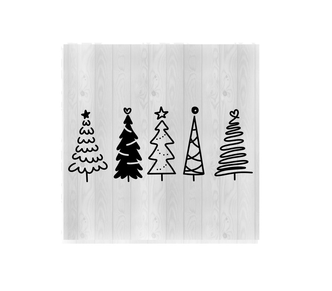 Christmas Trees SVG, Christmas Tree Svg, Christmas Tree Png, Christmas ...