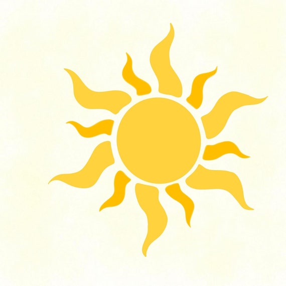 Sun SVG Yellow Sun Svg Sun Png Summer Svg Sun Catcher Svg - Etsy