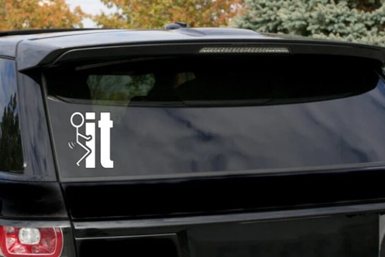 F It SVG F It PNG F It Decal F It Digital Download F It - Etsy