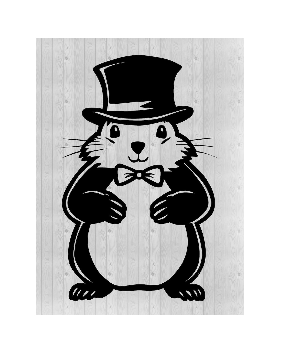Groundhog SVG, Groundhog Clipart, Groundhog Day Svg, Groundhog Vector ...