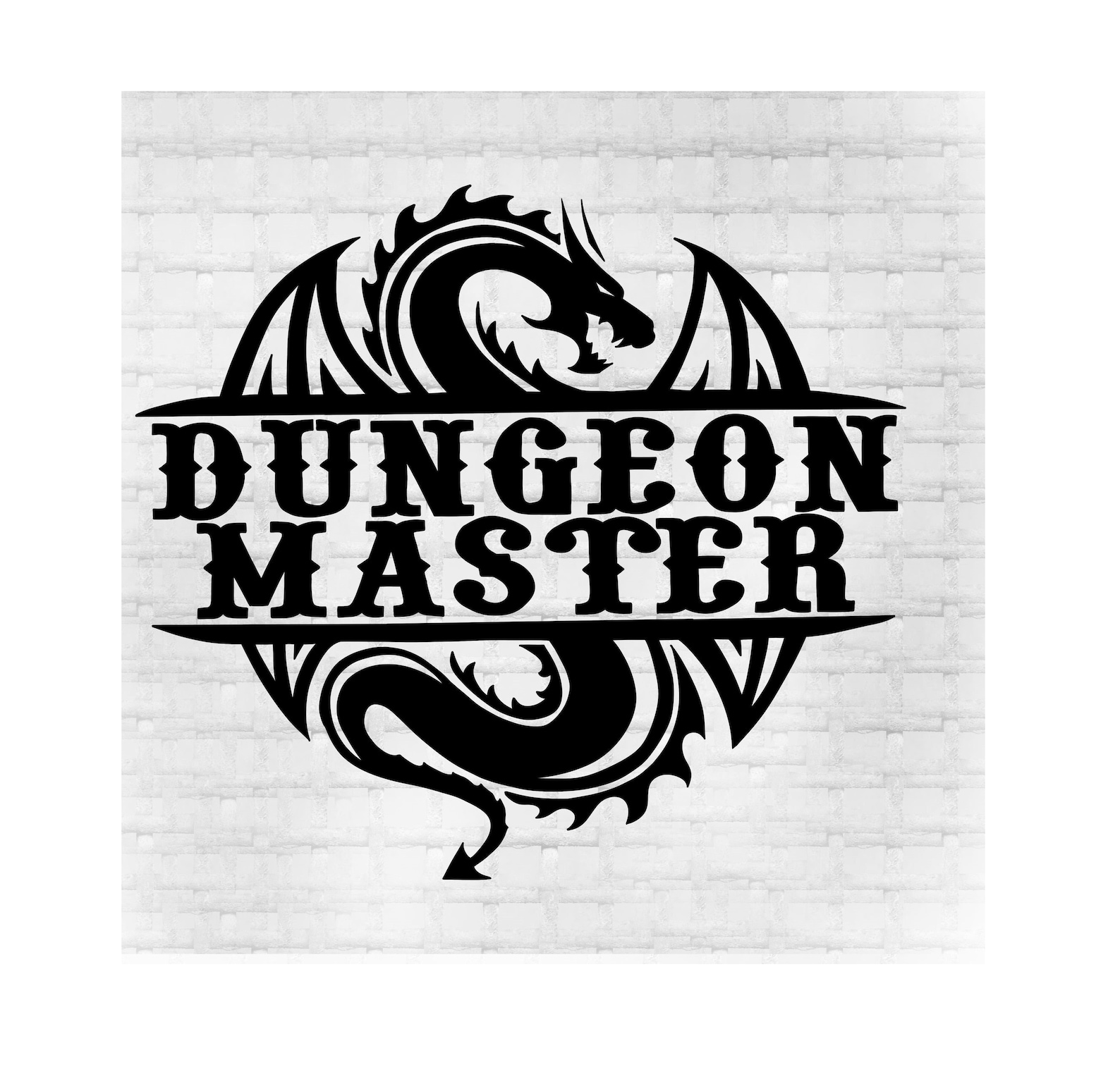 Dungeon Master SVG, Dungeons and Dragons SVG, Dragon Svg, Dxf, Eps ...