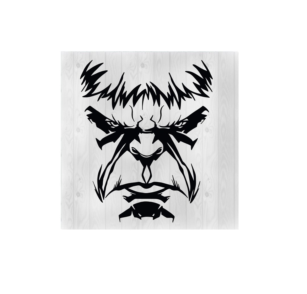 Hulk Svg, Hulk Face Svg, Hulk Smash Svg, Hulk Movie Svg, Angry Hulk Svg ...