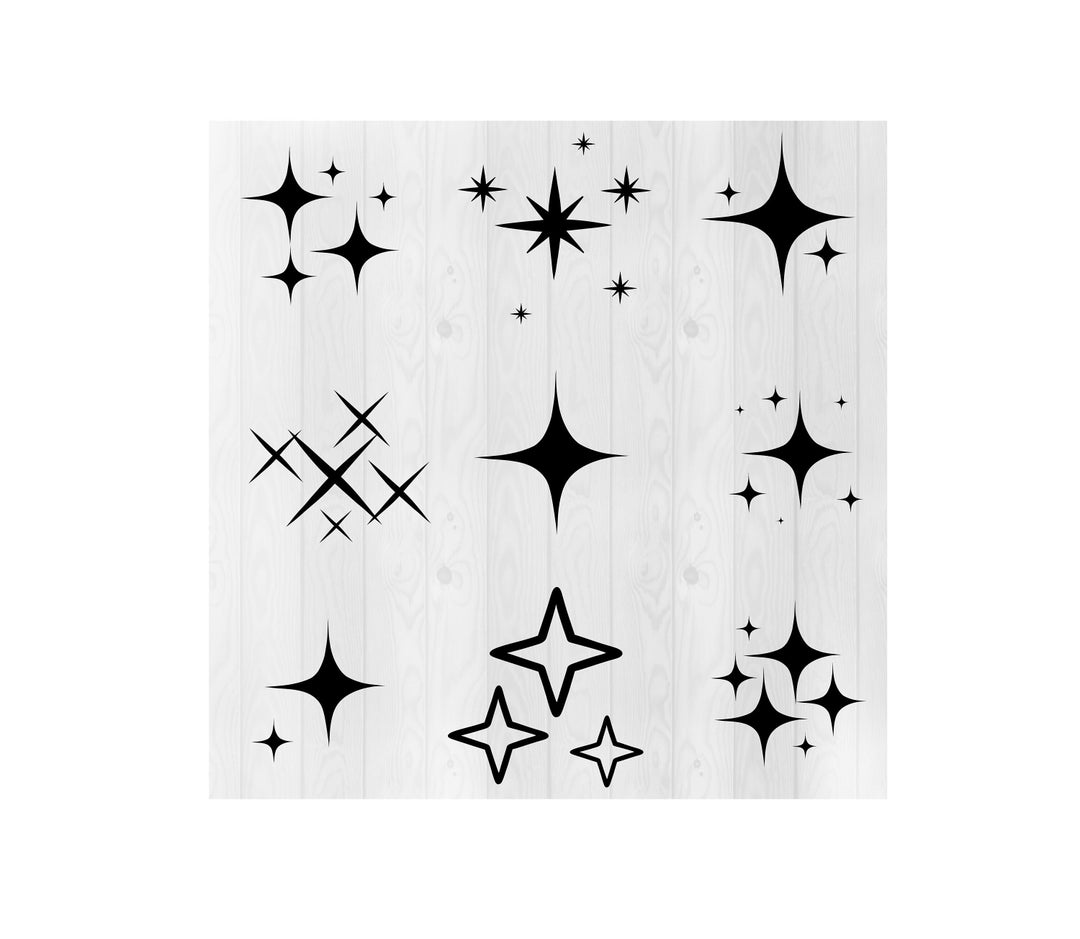 Sparkles SVG, Stars SVG, Cross SVG, Stars Png, Sparkles Png, Christmas ...
