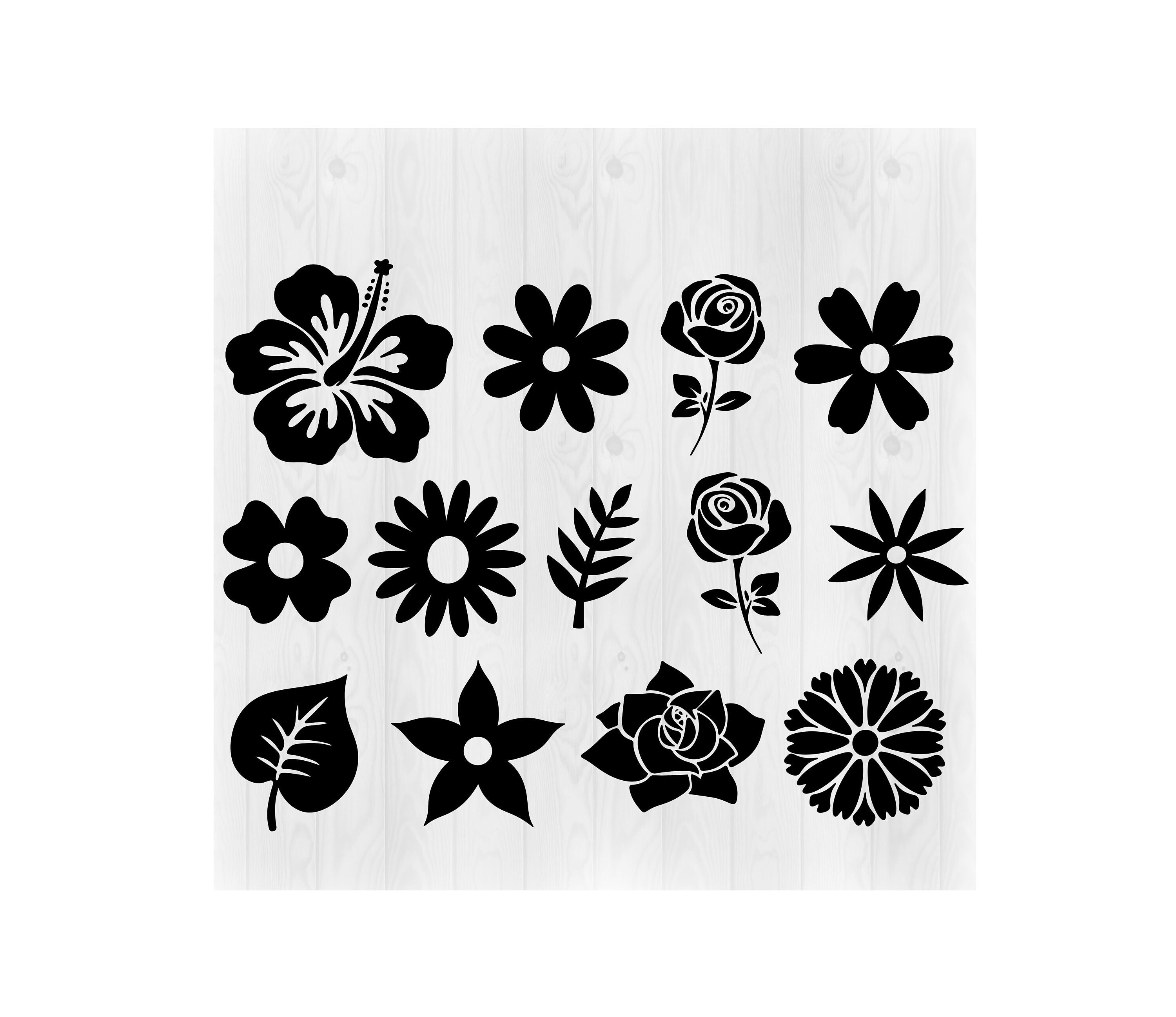Flower Bundle SVG, Flower Svg, Flowers Svg, Flower Png, Flowers Png ...
