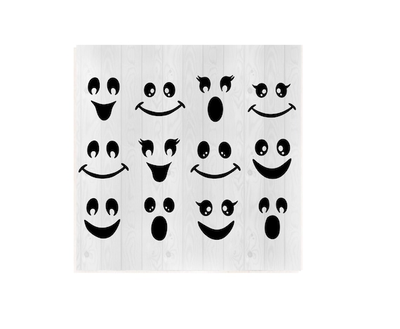 SVG Bundle Cartoon Faces Svg Cartoon Svg Bundle Vector T - Etsy