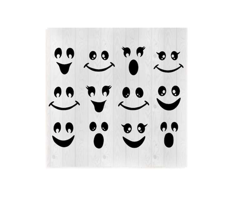 SVG Bundle Cartoon Faces Svg Cartoon Svg Bundle Vector T - Etsy