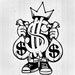Money Bags SVG, Dollar Sign SVG, Gangster Tshirt Svg, Gangster Svg ...