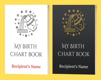 Birth Chart Book - Etsy