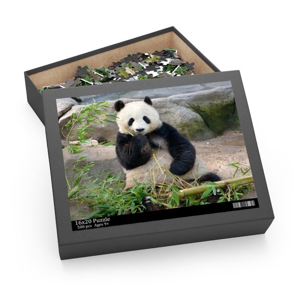 Panda Puzzle - Etsy
