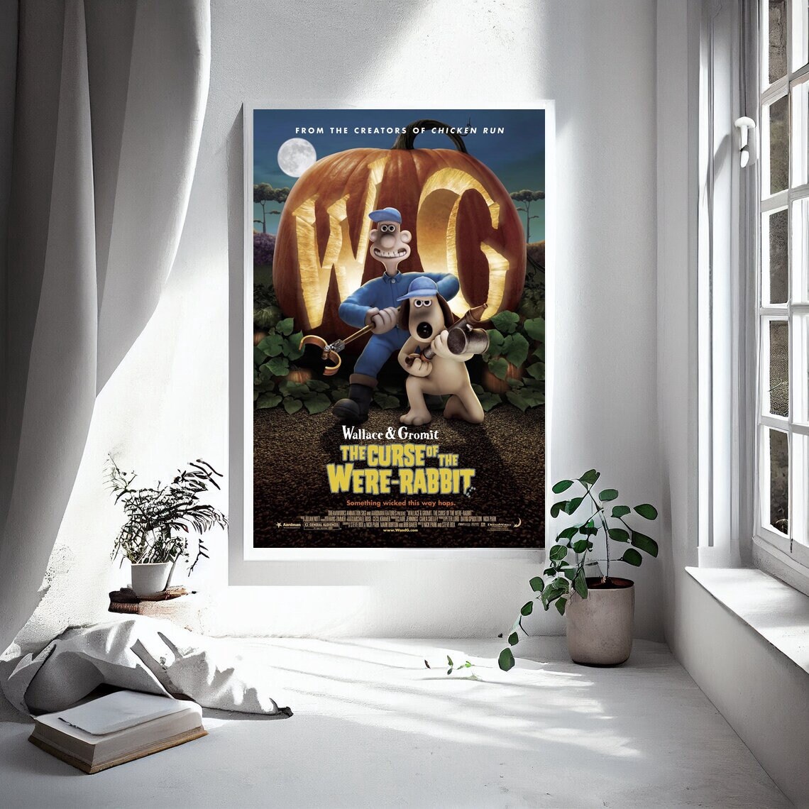 Wallace & Gromit Movie Poster Canvas Poster Bedroom Art - Etsy