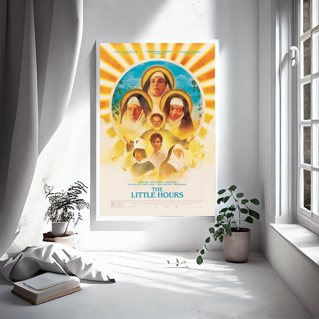 The Little Hours Movie Poster Canvas Poster Bedroom Art Without Frame ...