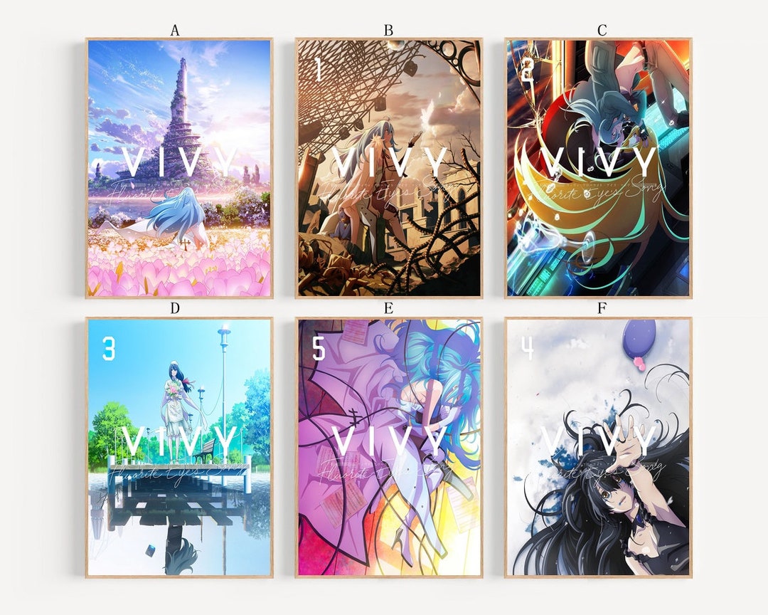 Vivy: Fluorite Eye's Song Anime Movie Poster Canvas Poster Bedroom Art ...