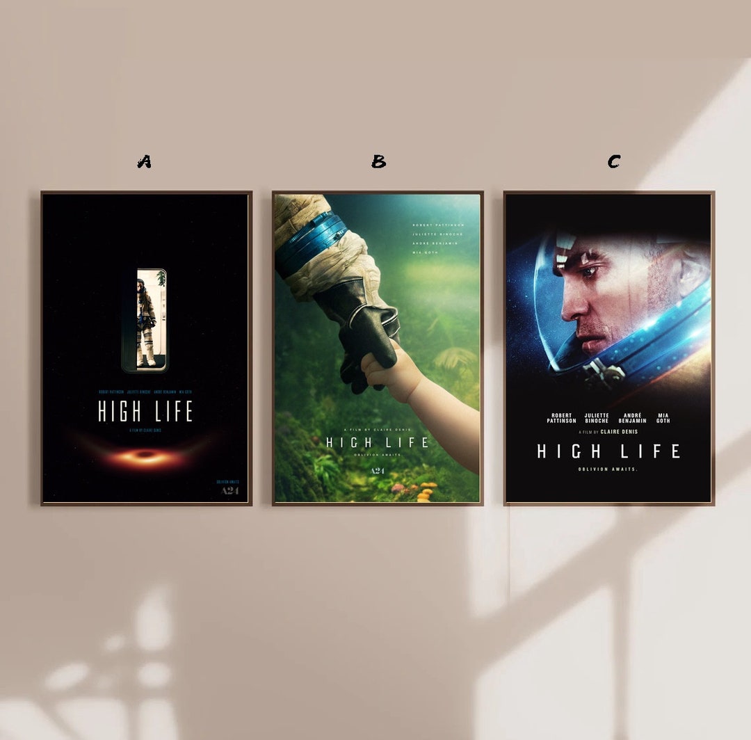 High Life Movie Poster Canvas Poster Bedroom Art Without Frame 8x12 ...