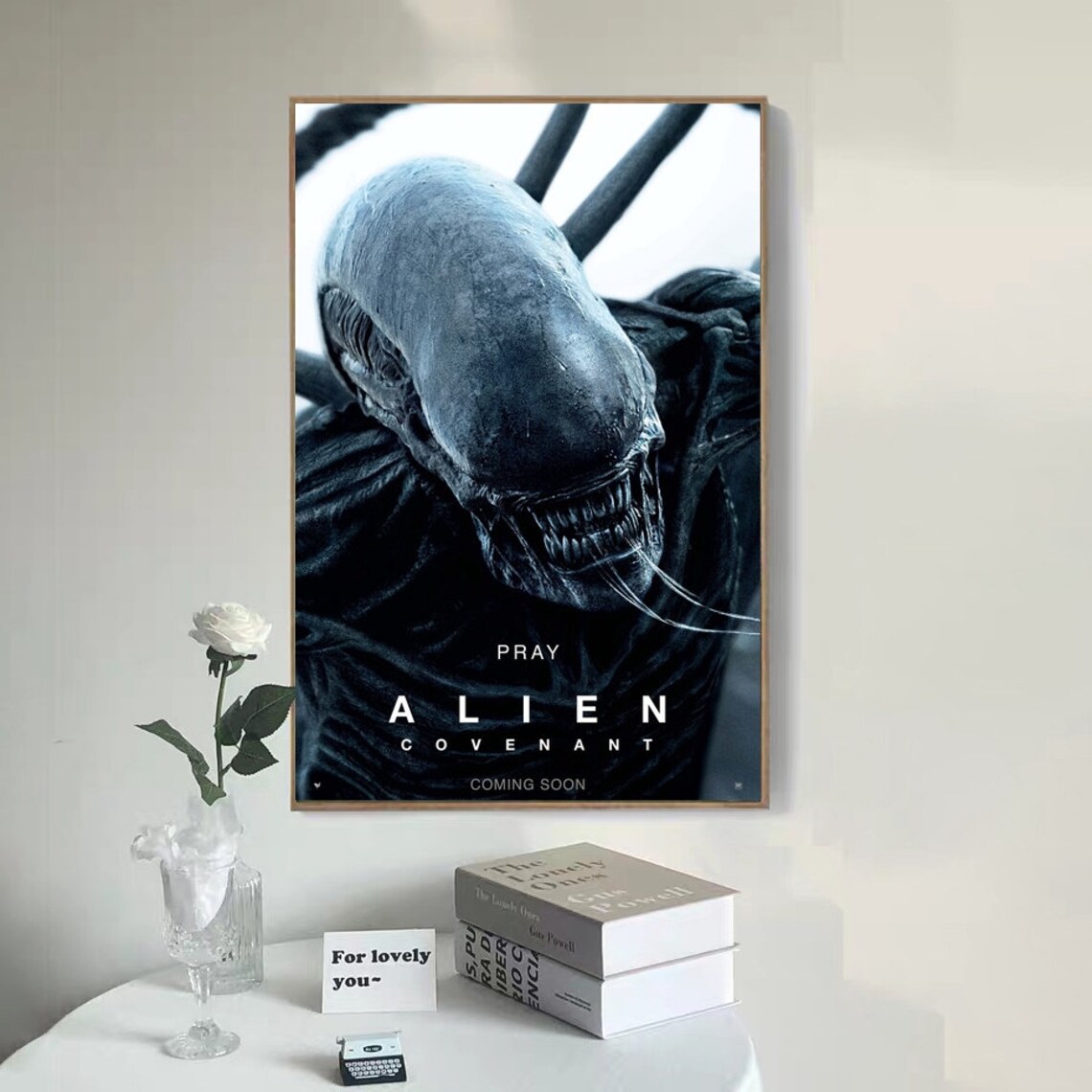 Alien Covenant Movie Poster Canvas Poster bedroom art Without | Etsy