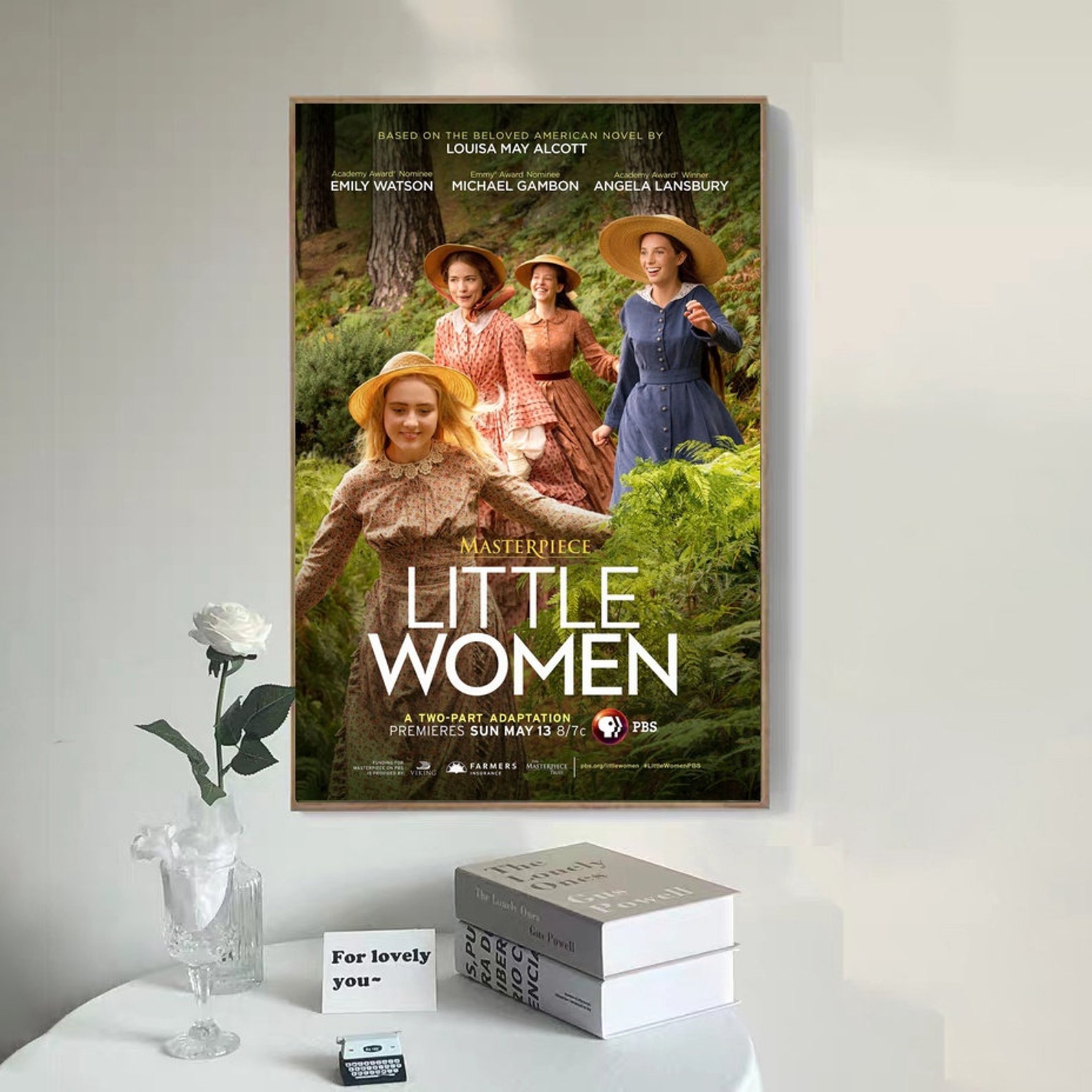 Little Women Movie Poster Canvas Poster Bedroom Art Without | Etsy