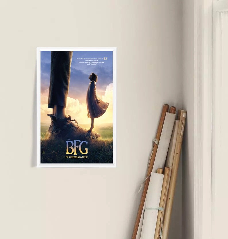 The BFG Movie Poster Canvas Poster Bedroom Art Without Frame - Etsy