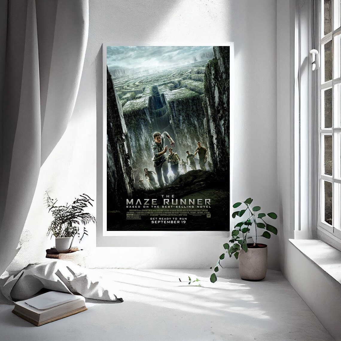 The Maze Runner Movie Poster Movie Poster Canvas Poster Bedroom Art ...