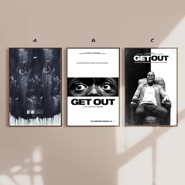 Get Out Movie Poster - Etsy