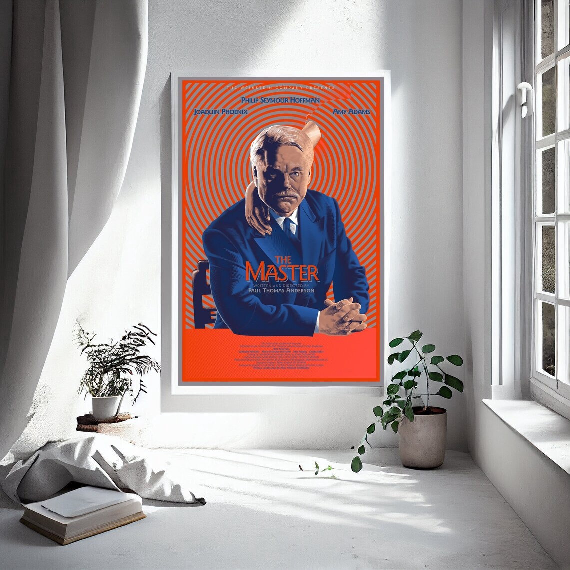 The Master Movie Poster Canvas Poster Bedroom Art Without Frame 8x12 ...