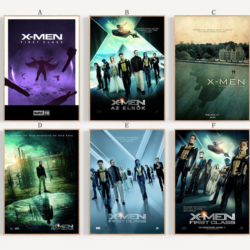 X Men Poster - Etsy