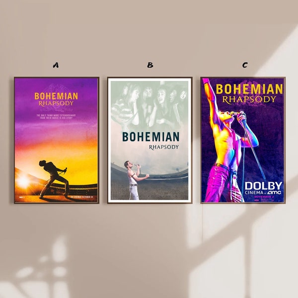Bohemian Rhapsody Poster - Etsy