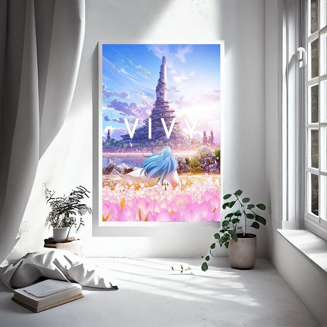Vivy: Fluorite Eye's Song Anime Movie Poster Canvas Poster - Etsy