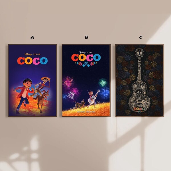 Coco Movie Poster - Etsy